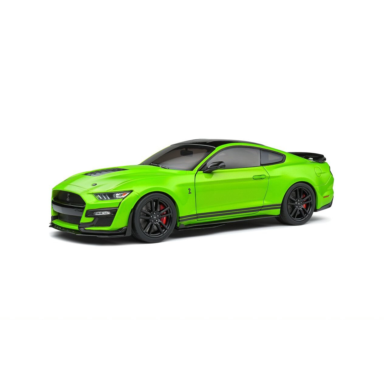 Macheta auto Ford Mustang Shelby GT500 (2020) 1:18, Verde, Solido - eMAG.ro