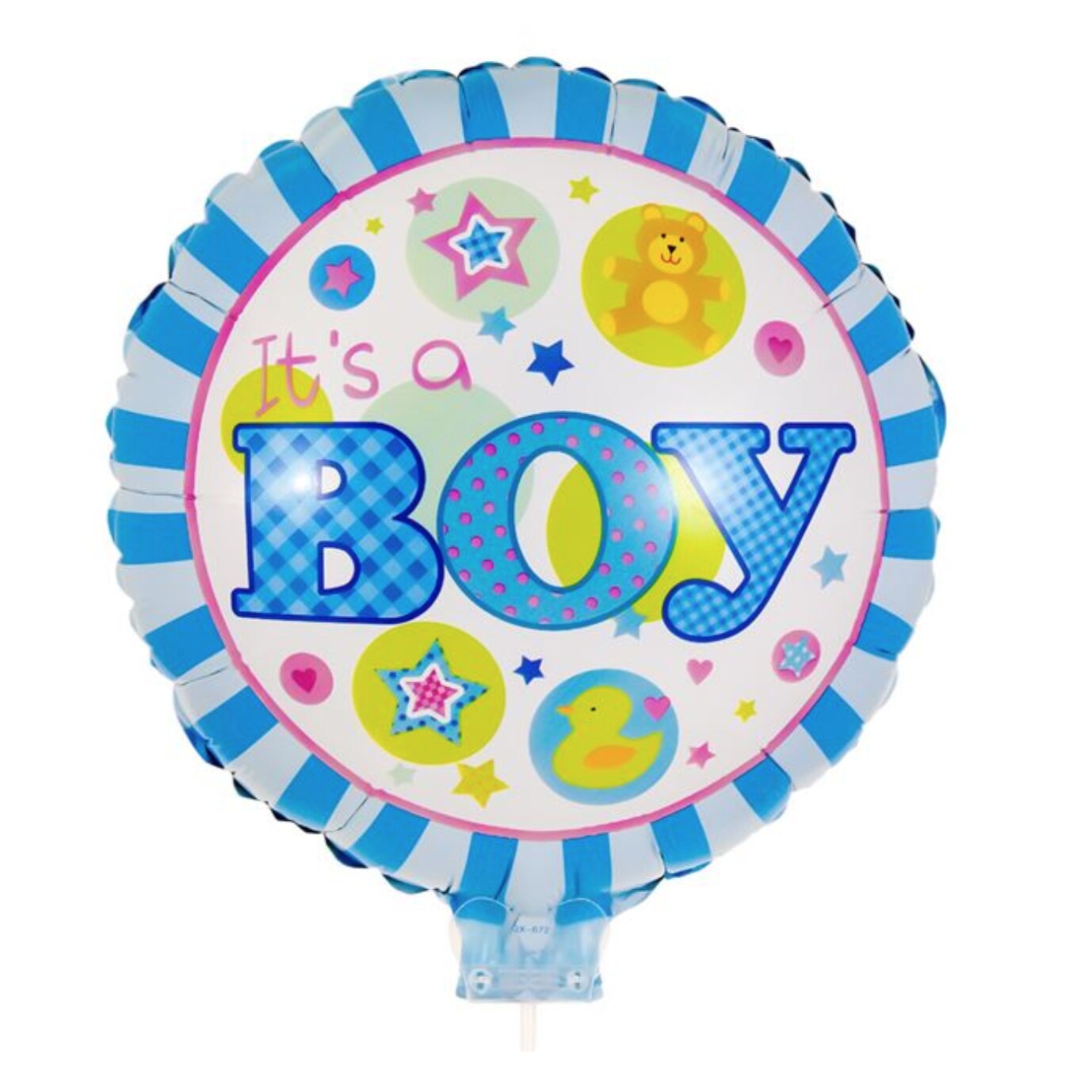Balon "It's a boy", 42x30 cm, Multicolor, JMB-BBL4358 - eMAG.ro