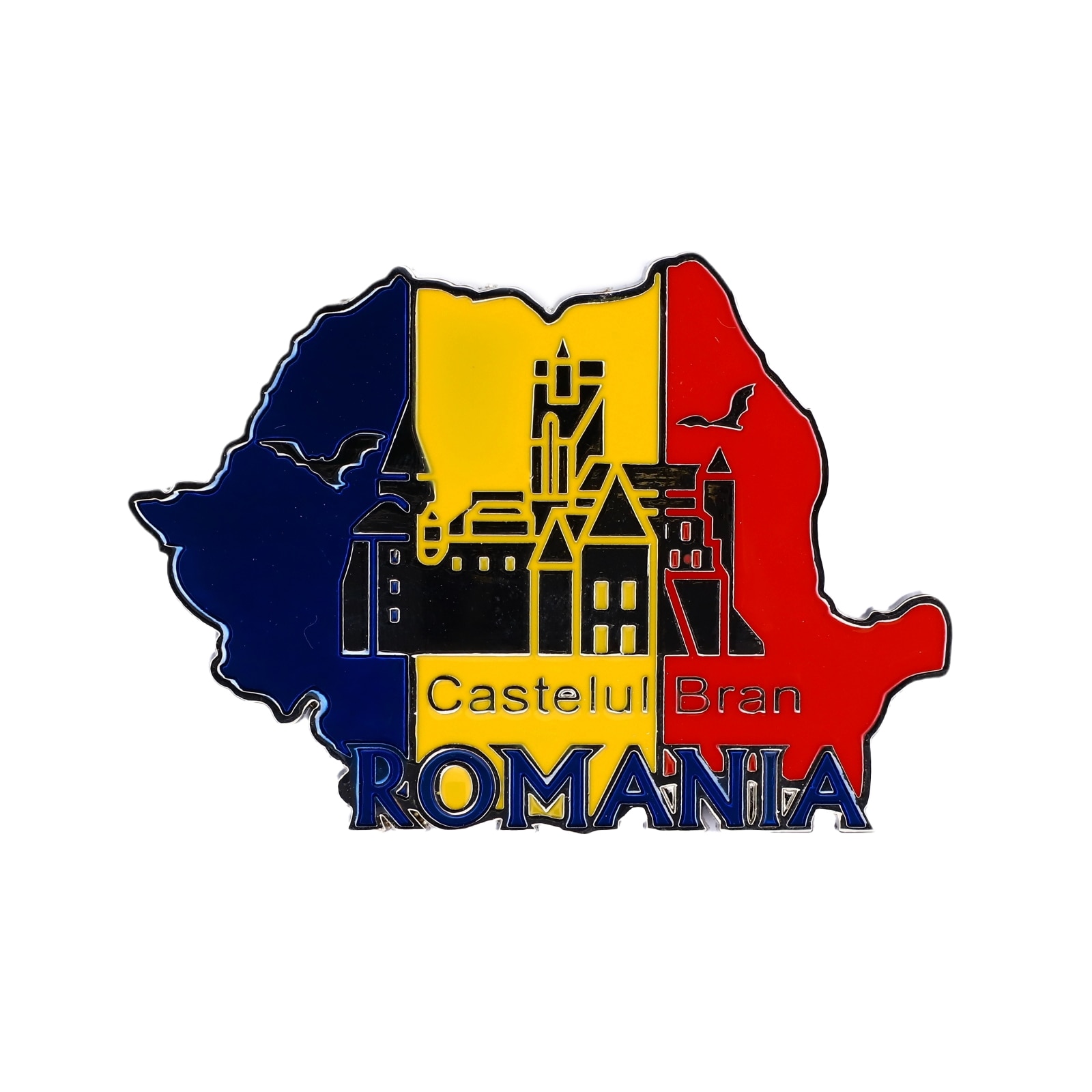 Magnet de frigider, Castelul Bran Romania, 7 x 5 cm - eMAG.ro