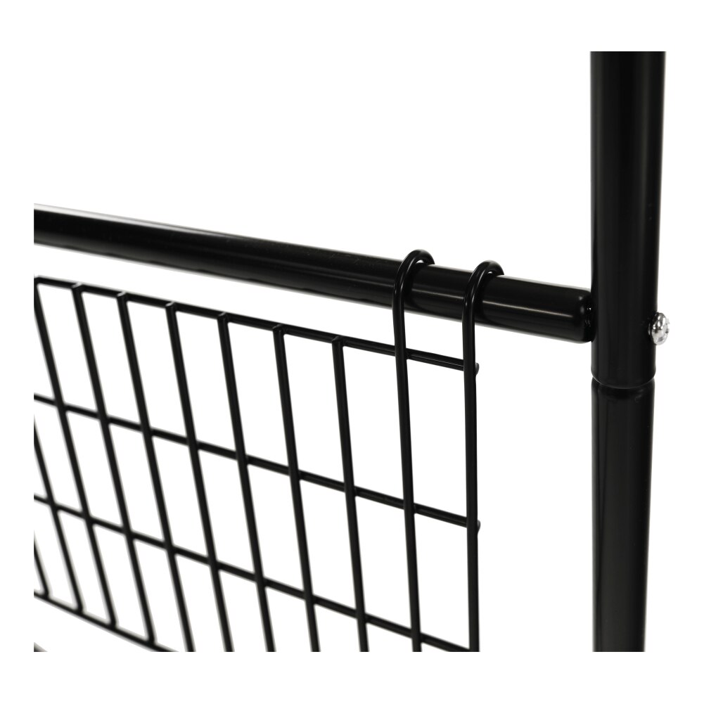 Masuta Garsy, din metal negru si blat mdf marmorat, 40x40x56 cm - eMAG.ro