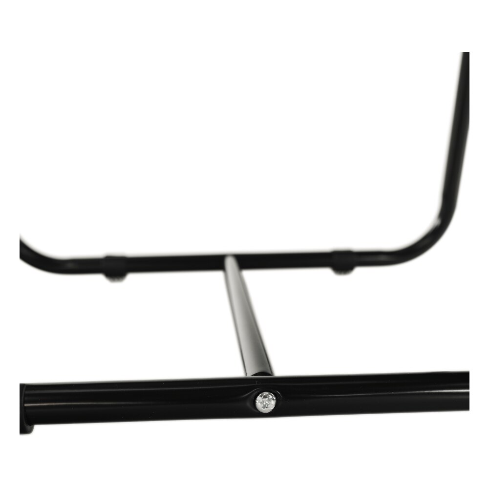 Masuta Garsy, din metal negru si blat mdf marmorat, 40x40x56 cm - eMAG.ro