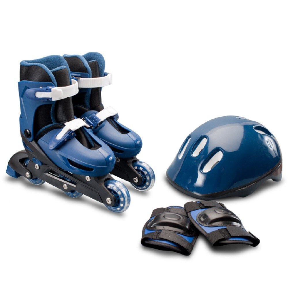 Set de role cu casca si protectii pentru incepatori Action Basic II 27 ...