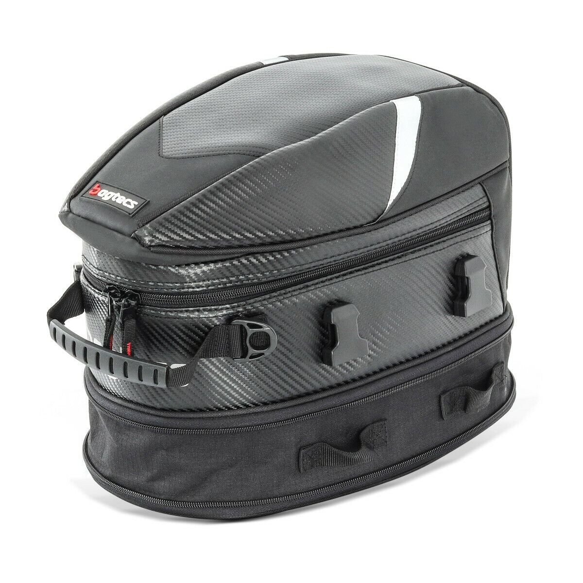 Geanta spate pentru motociclete, Zoco Moto 18-22 Lt., Volum reglabil ...