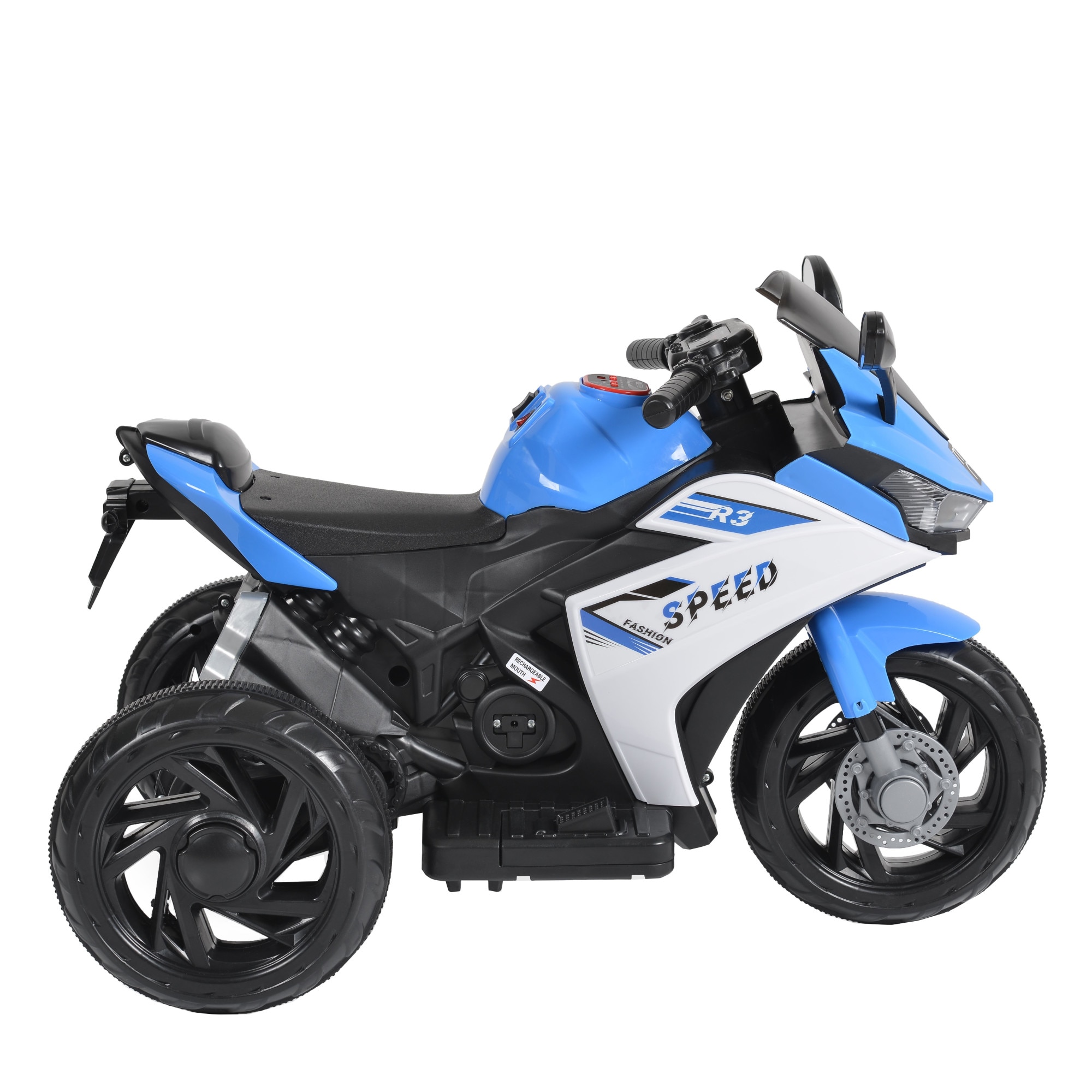 Електрически мотоциклет с батерии NOVOKIDS™ Speed Hurricane R3 за деца ...