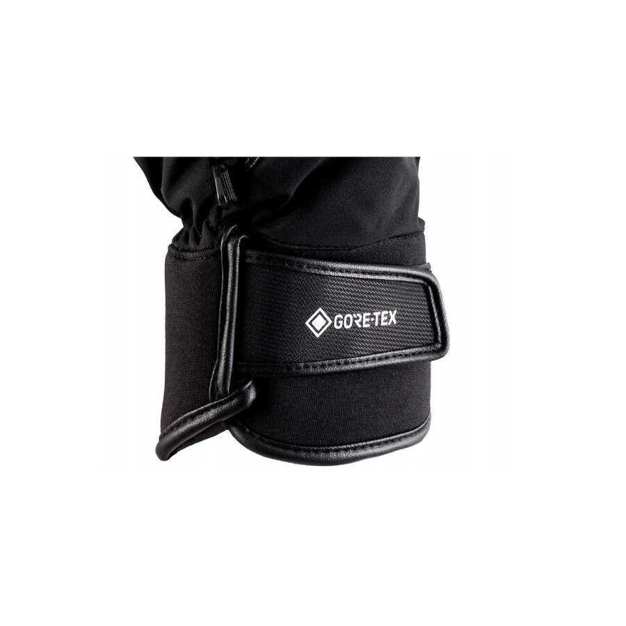 Manusi ski, Piele naturala, Marimea 10, Negru - eMAG.ro