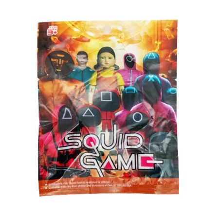 Plic Fidget Toy, Surpriza, tip squid game, Cartons, Multicolor, 8 cm ...