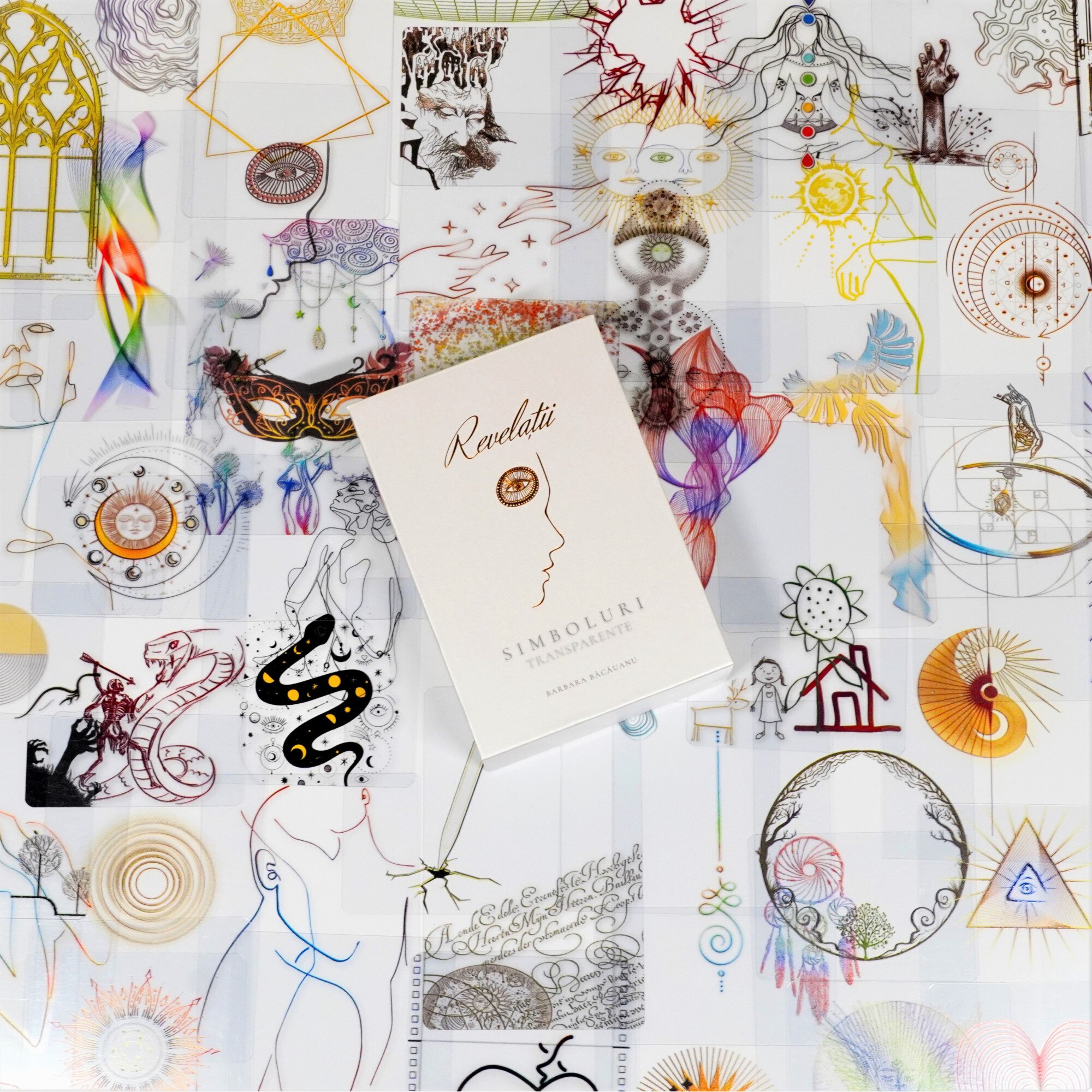 Revelatii - Simboluri transparente, Oracol Psihoterapeutic, 72 Carduri ...