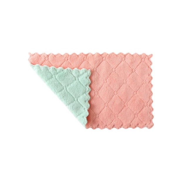 Set 4 Lavete din Microfibra, Multifunctionale pentru Vase si Sters ...