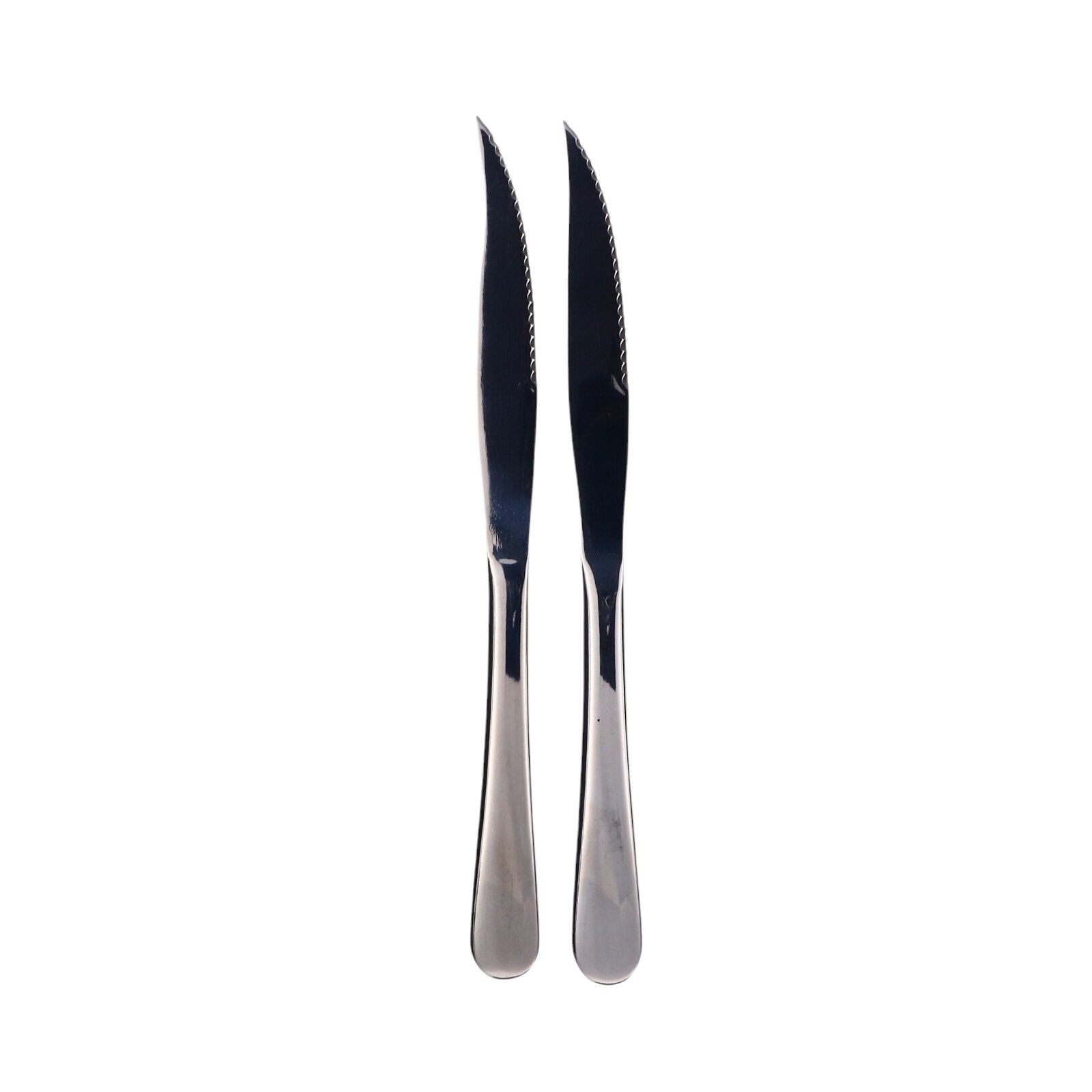Set 2 bucati, Cutite pentru friptura, Inox, 23 cm - eMAG.ro