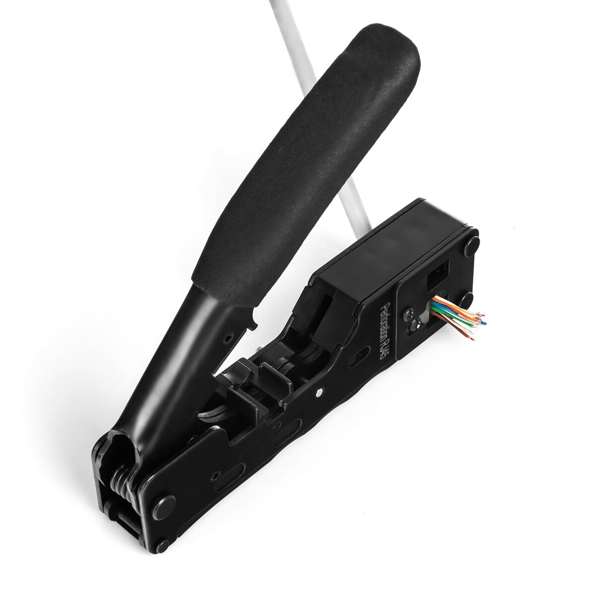 Instrument de sertizare RJ pass-through pentru RJ45 RJ12 RJ11 ...