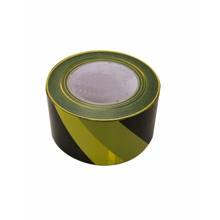 Banda de delimitare, latime 7 cm, galben-negru, fara adeziv - eMAG.ro