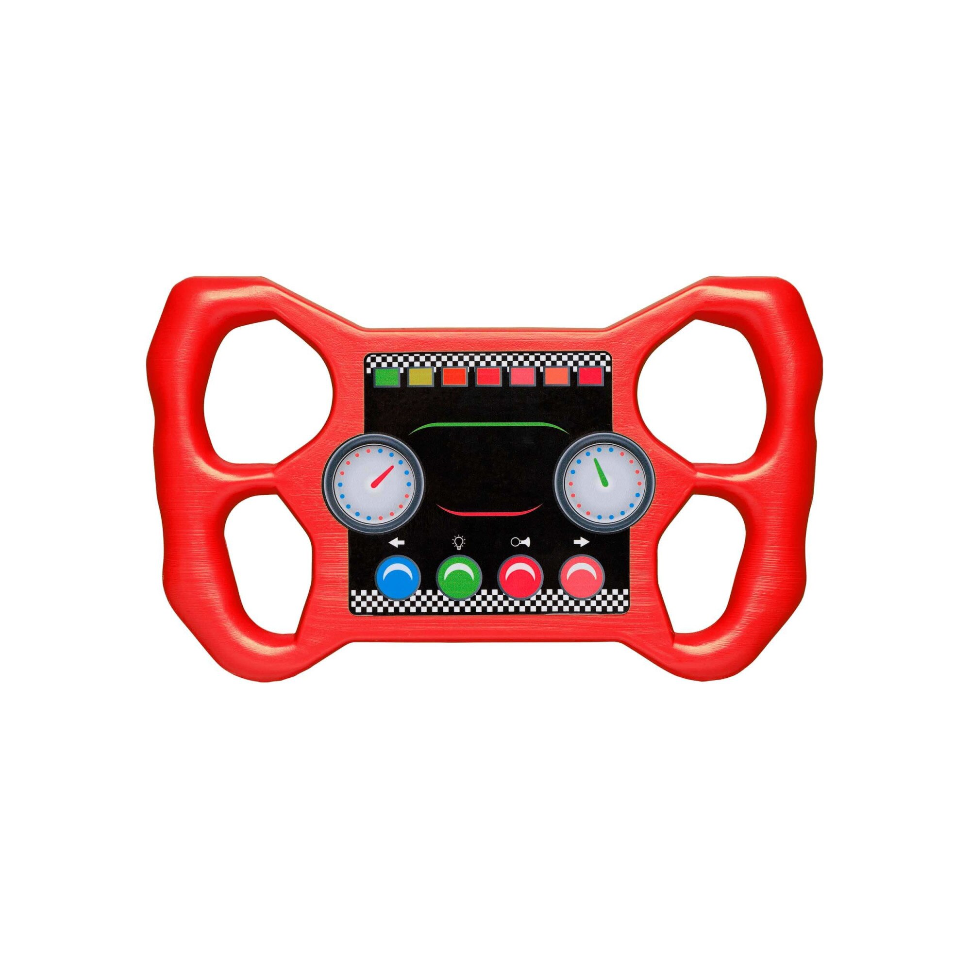 Volan plastic pentru masina curse rosu Hapro - eMAG.ro