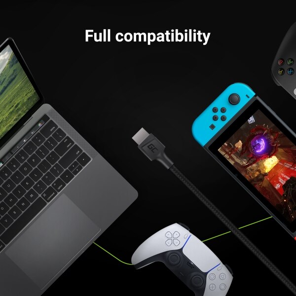 Cablu HDMI la HDMI GC StreamPlay 2.0b 5 metri, 4K 60 Hz - eMAG.ro