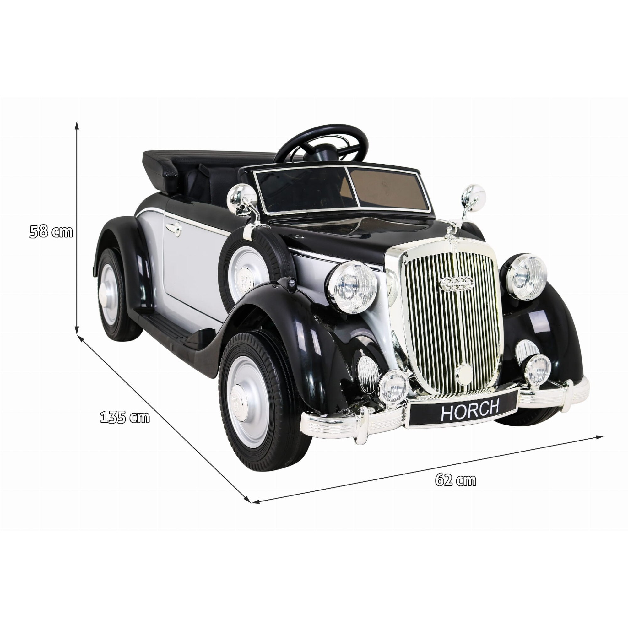 Masinuta Audi Horch retro tip 930V silver - eMAG.ro