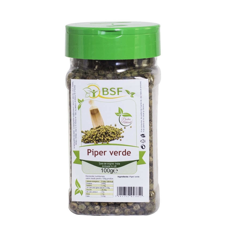 Piper verde boabe 100g - eMAG.ro