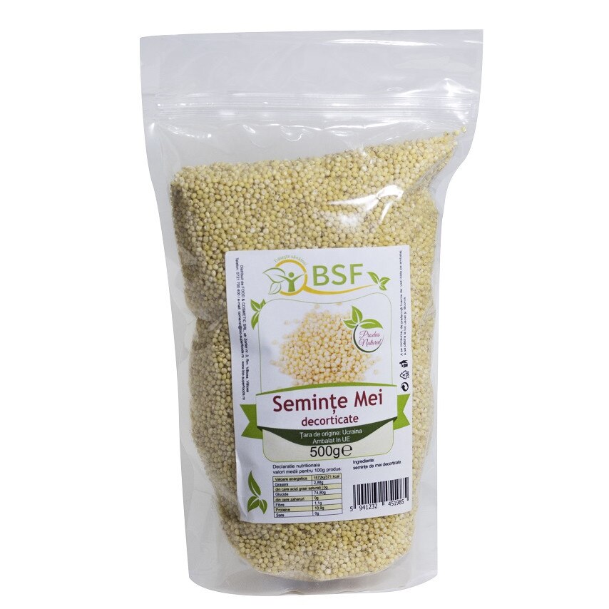 Seminte de mei decorticat 500g - eMAG.ro