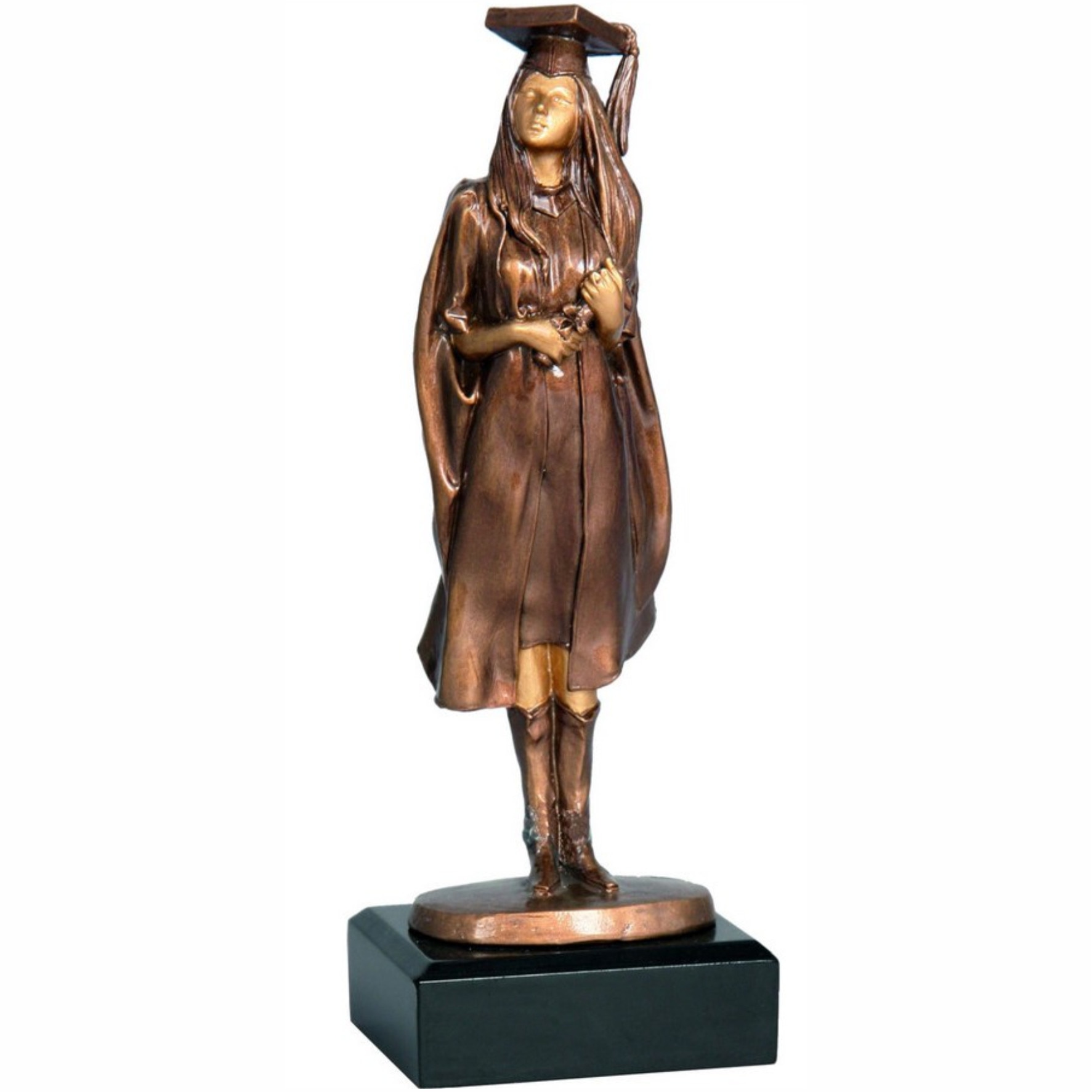 Trofeu Personalizat Absolvire - Absolventa, 25 cm - eMAG.ro