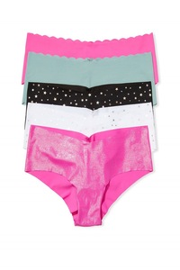 Chiloti tanga Victoria's Secret, 5-Pack No-Show Thong, Fashion, M INTL ...