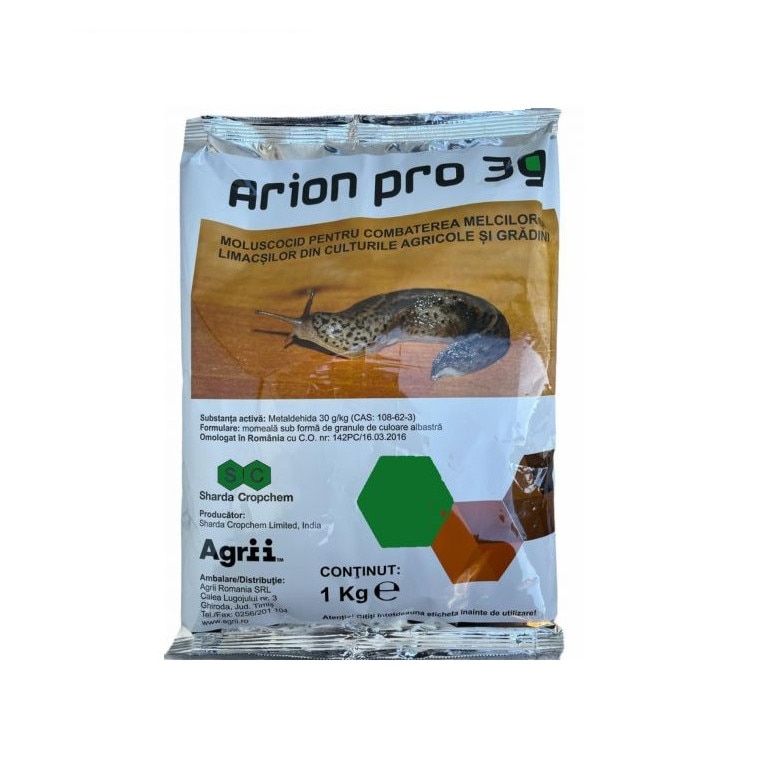 Moluscocid Arion Pro 3G, 1 kg - eMAG.ro