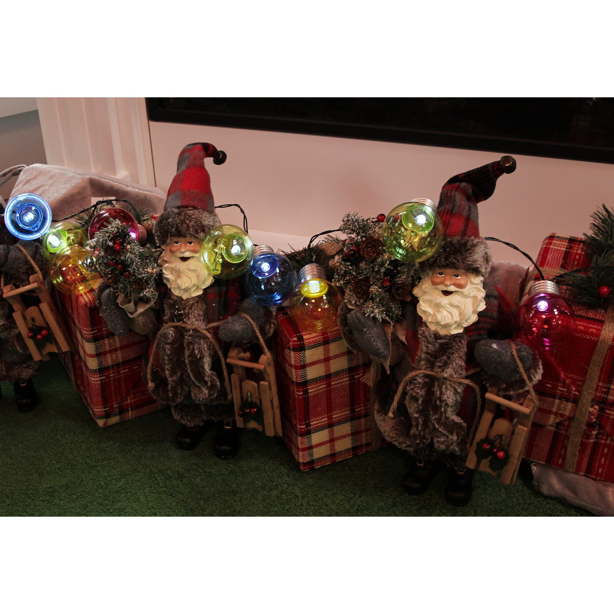 Instalatie cu panou solar LED cu sir de 10 becuri colorate, 1.8 m - eMAG.ro