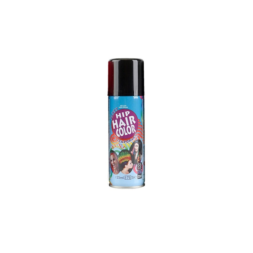 Spray colorant de par, pentru petreceri, 125ml, Negru - eMAG.ro