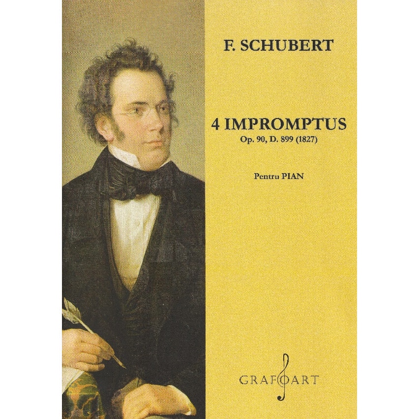 4 Impromptus Pentru Pian Op.90, D.899 - Franz Schubert - eMAG.ro