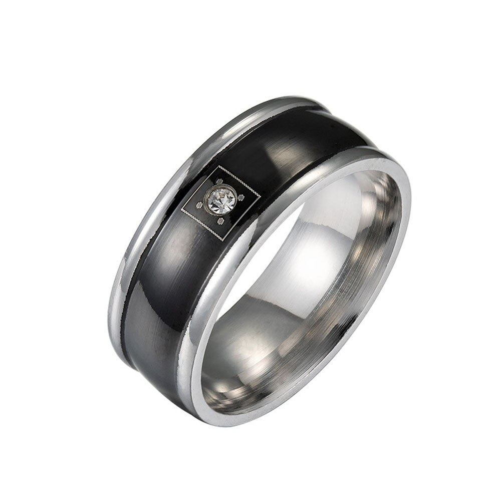 Inel 4005A inox, Sic Moda, Negru, 6 US - eMAG.ro