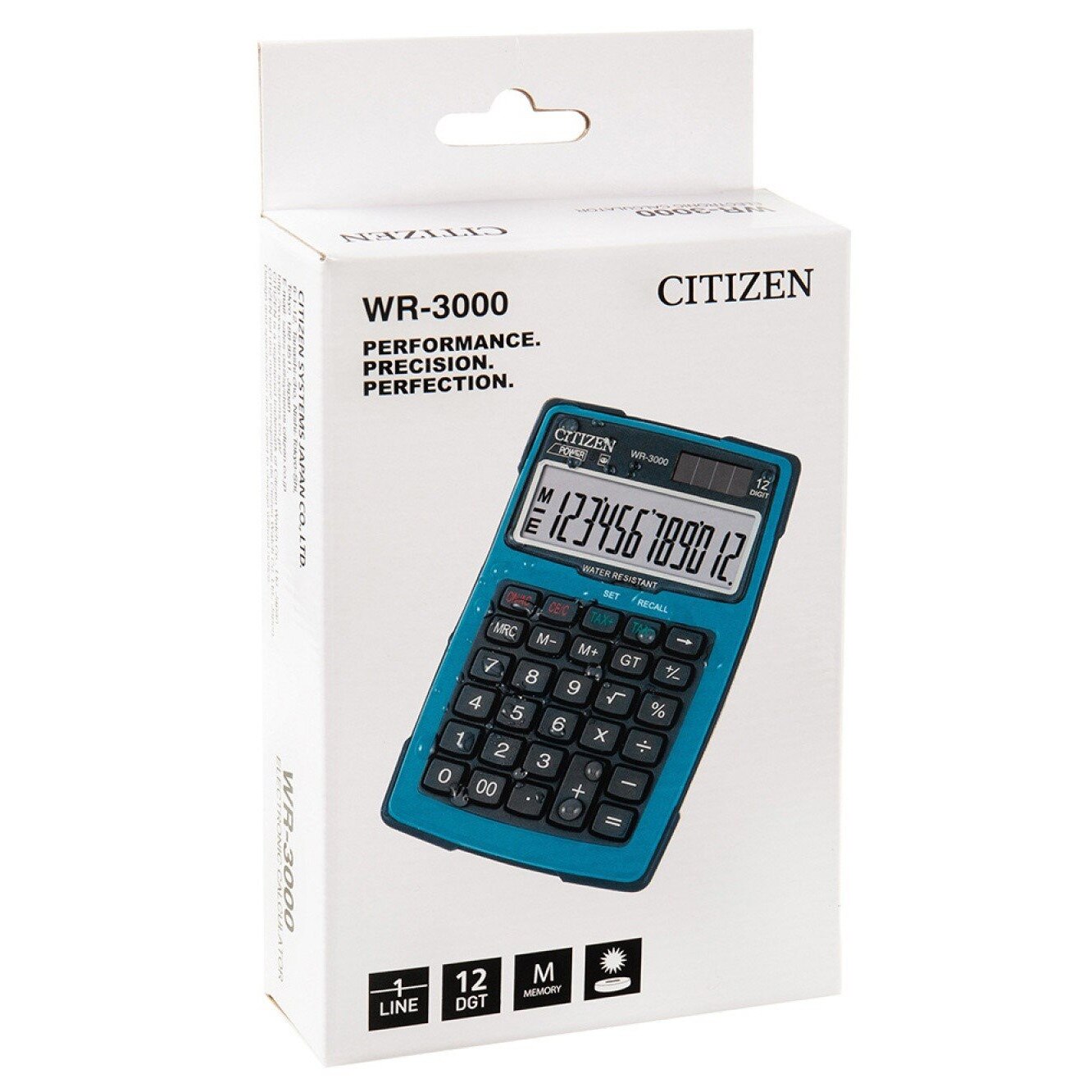 Calculator de birou 12 digit albastru - eMAG.ro
