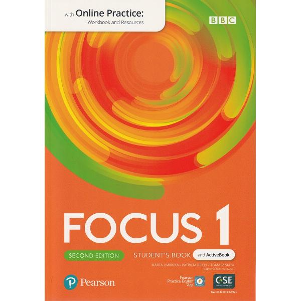 Focus 1 2nd Edition Student's Book + Active Book With Online Practice ...