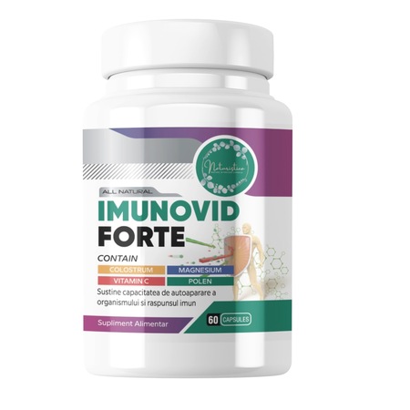 Supliment pentru imunitate ImunoVid Forte Roplanta WebSales, 60 Capsule ...