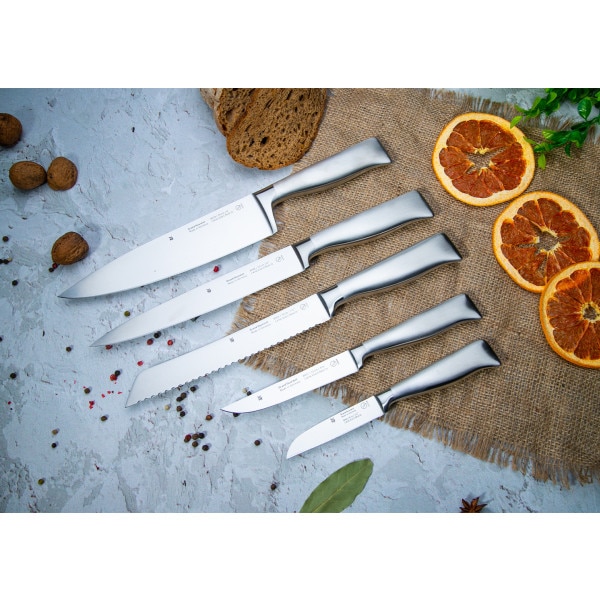 Set 5 cutite WMF Grand Gourmet, otel forjat, Argintiu - eMAG.ro