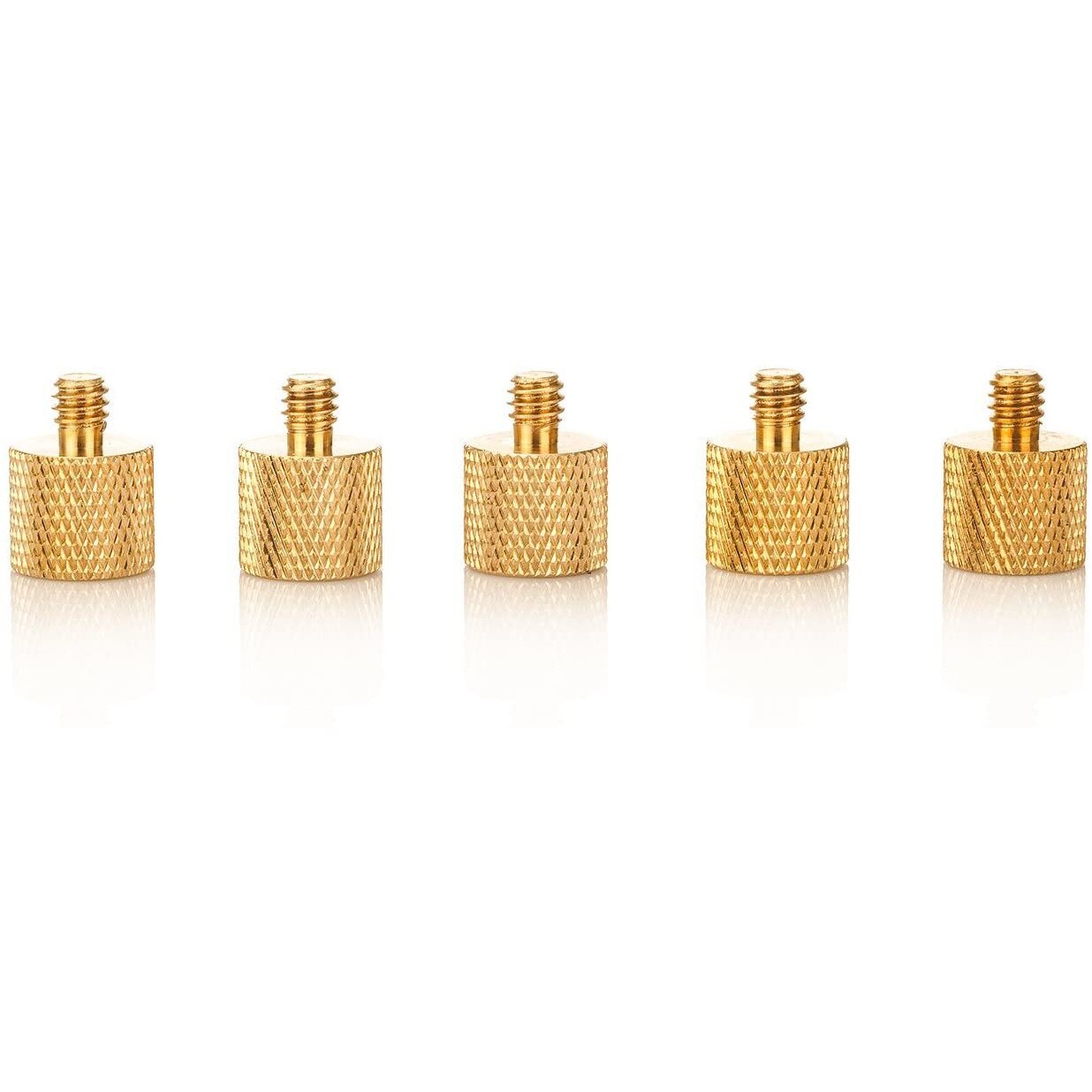 Set 5 surub adaptor de la 3/8 inch mama la 1/4 inch tata, pentru camera ...