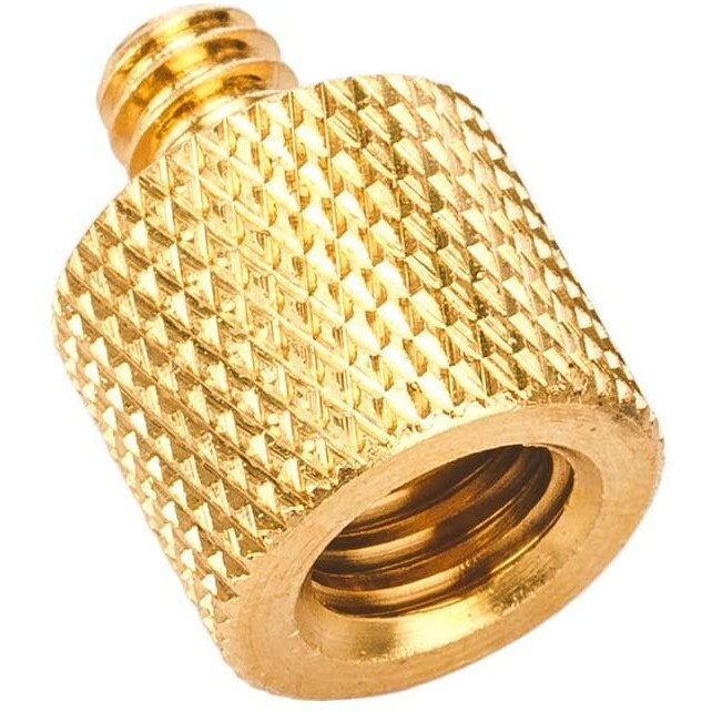 Set 5 surub adaptor de la 3/8 inch mama la 1/4 inch tata, pentru camera ...