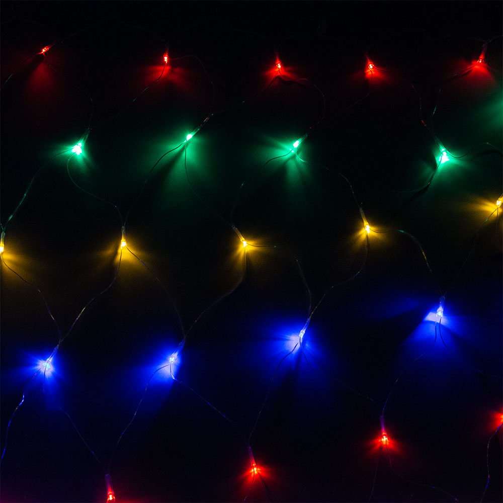 Plasa LED de exterior, 2x3 m, RGB - eMAG.ro