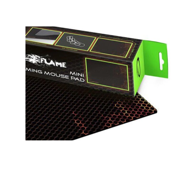 Mouse pad, gaming, 20x25 cm, negru/rosu - eMAG.ro