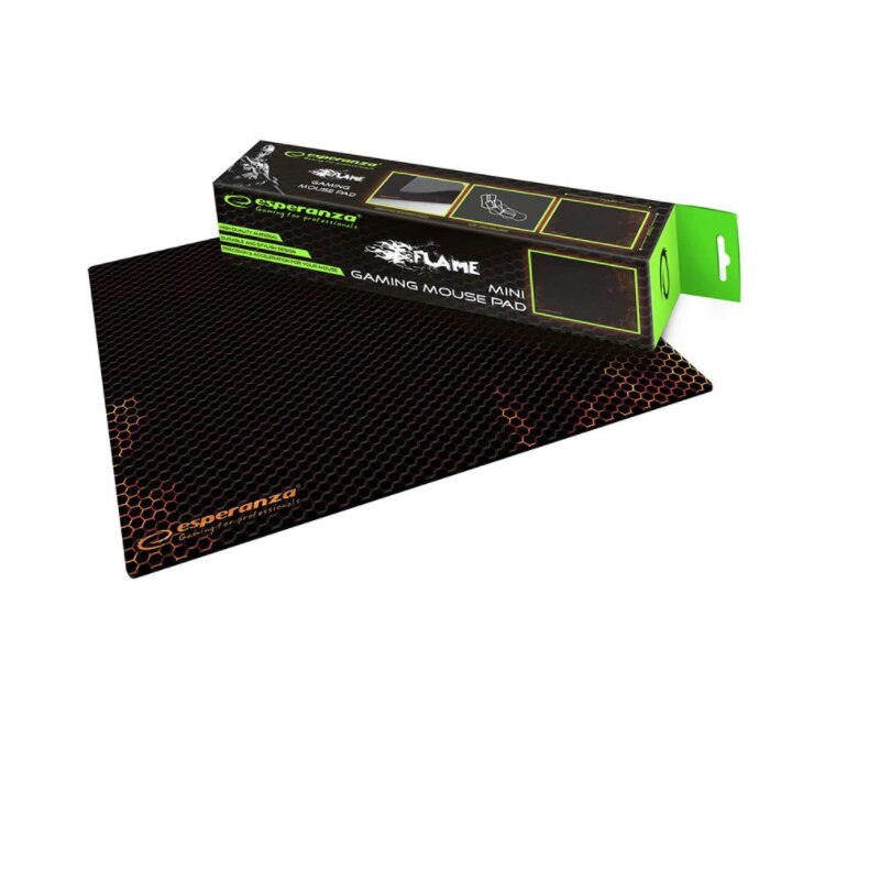 Mouse pad, gaming, 20x25 cm, negru/rosu - eMAG.ro