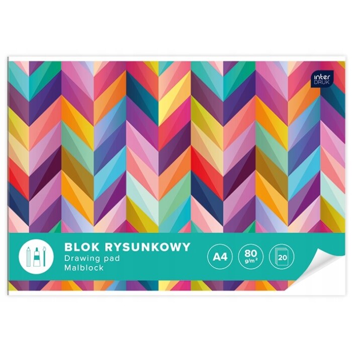 Bloc de desen A4 / 20 foi - Alb - eMAG.ro