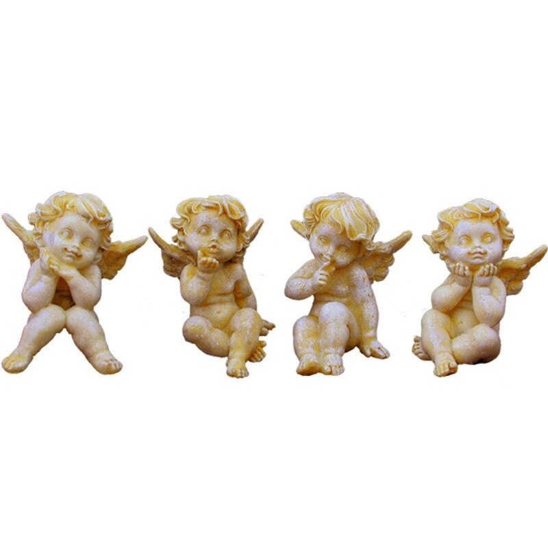 Set 4 figurine ingeras, 5.5x5x3.5 cm - eMAG.ro