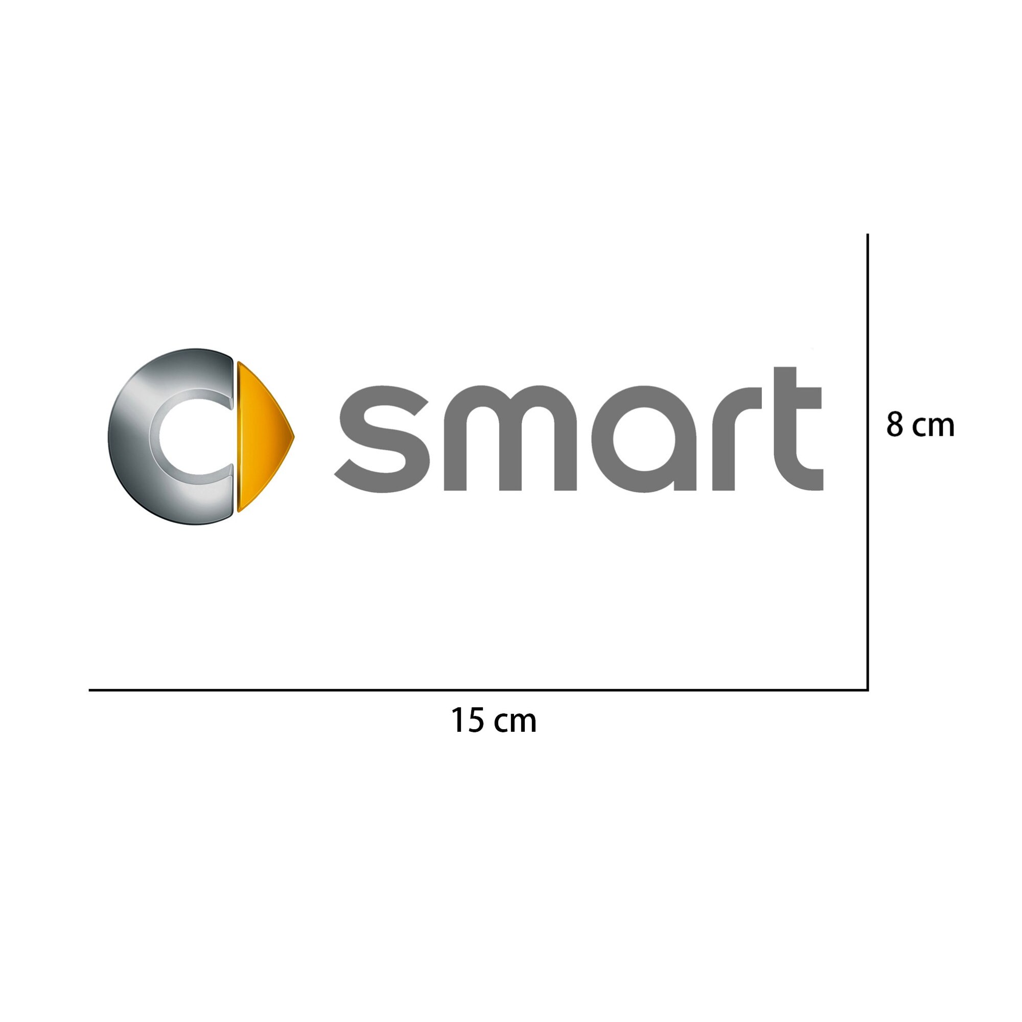 Sticker Smart, 15cmx8cm, pentru lipit pe Auto, Moto, Laptop, Multicolor ...