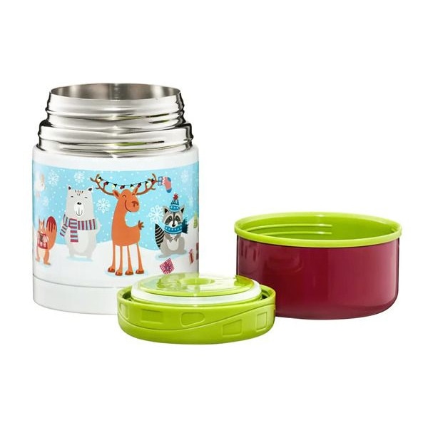 Termos pentru mancare solida, Ambition 500ml, rosu, Junior - eMAG.ro