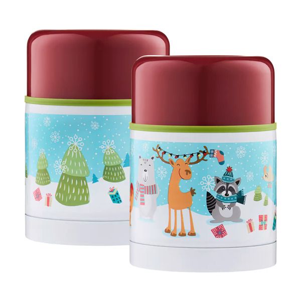 Termos pentru mancare solida, Ambition 500ml, rosu, Junior - eMAG.ro