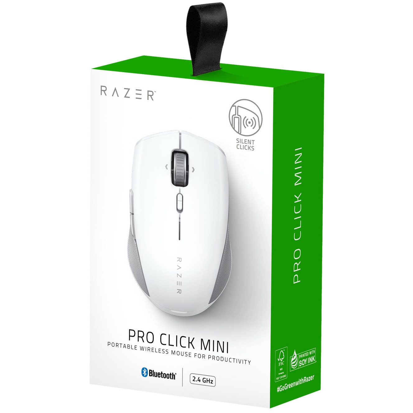 Геймърска мишка Razer Pro Click Mini, Бял, Wireless - eMAG.bg