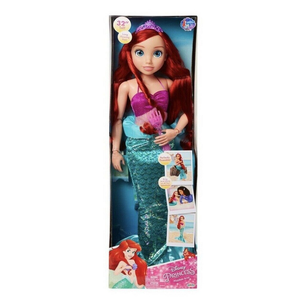 Papusa Ariel Doll, Disney Princess, 81 cm - eMAG.ro