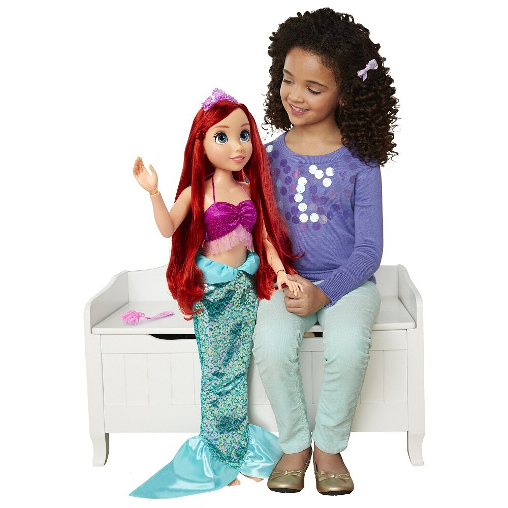 Papusa Ariel Doll, Disney Princess, 81 cm - eMAG.ro