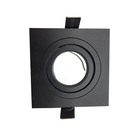 Spot, Boma, LED, Incastrat, Patrat, Aluminiu, Negru - eMAG.ro