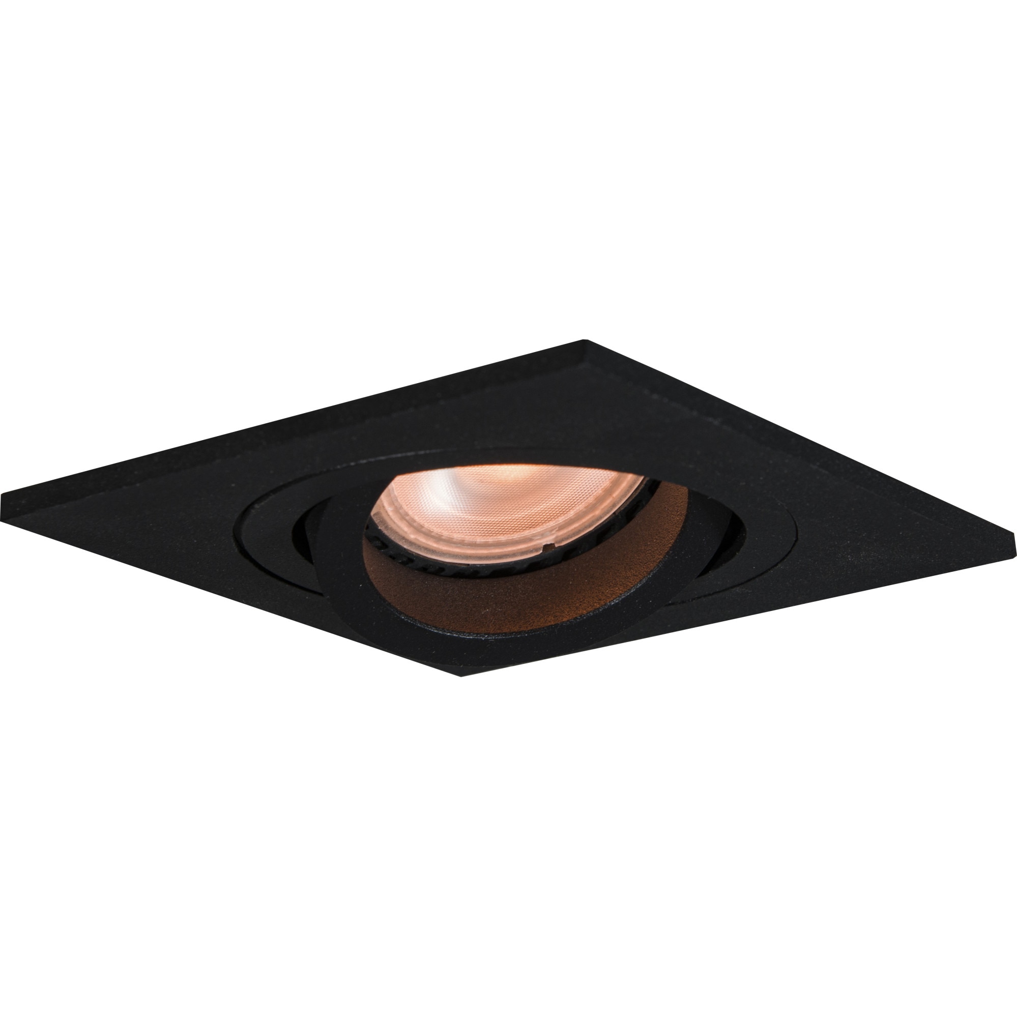 Spot, Boma, LED, Incastrat, Patrat, Aluminiu, Negru - eMAG.ro