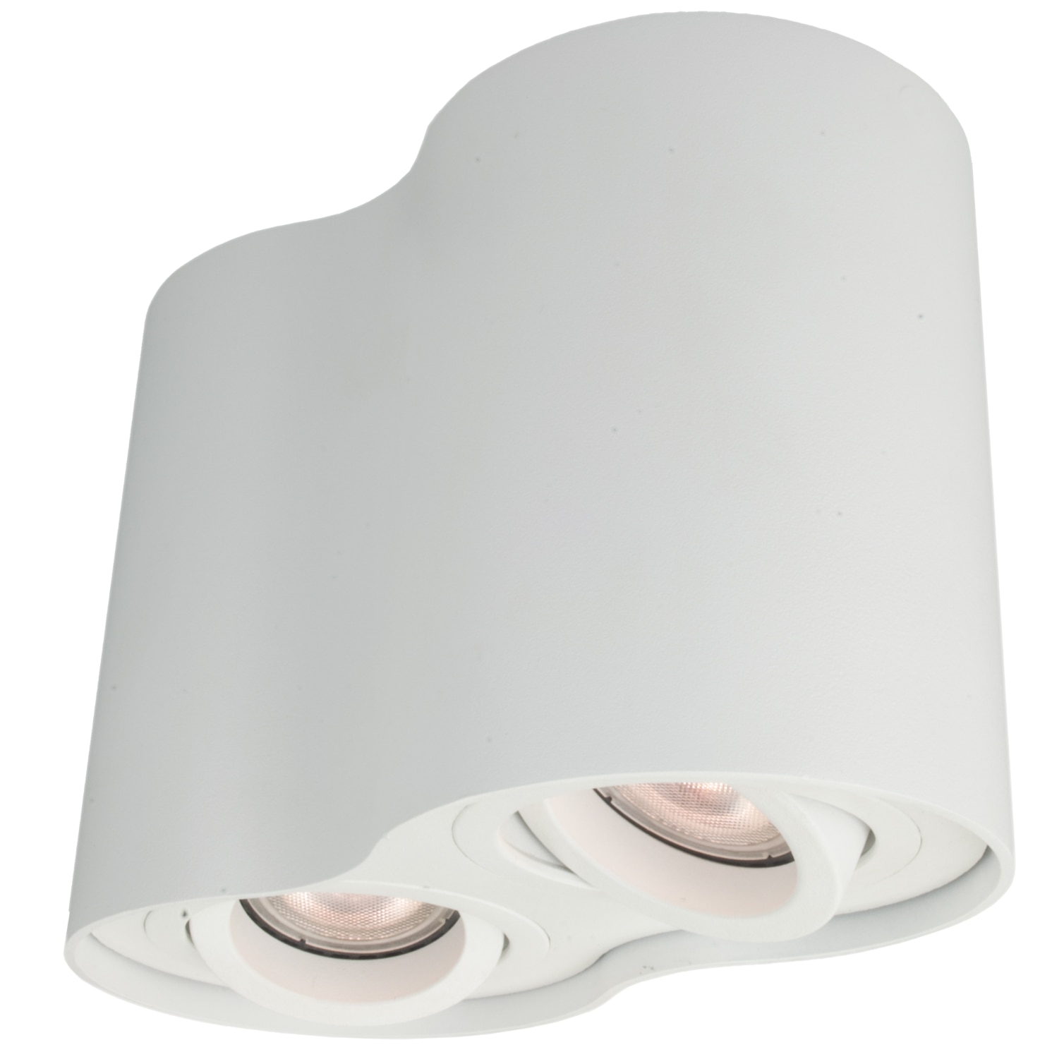 Duo spot Berlin, Boma, LED, Incastrat, Rotund, 2x50w, Aluminiu, Alb ...