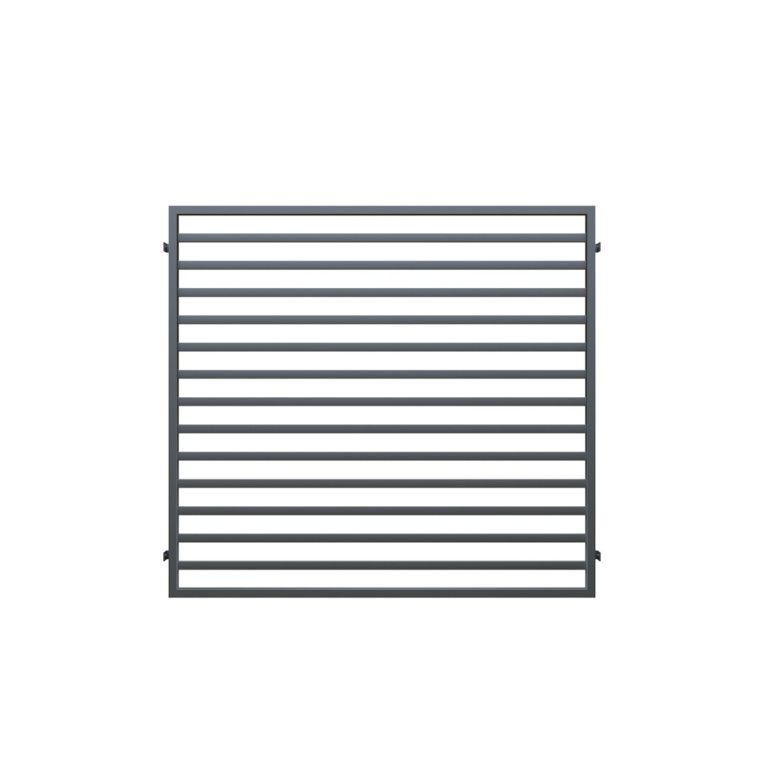 Panou gard mare, Todome, Economic 300, negru, 200 x 180 cm - eMAG.ro