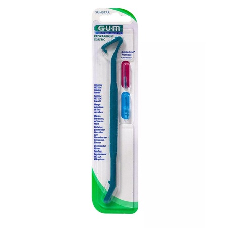 Set Periuta Interdentara, GUM, Proxabrush Classic, pentru Curatare in ...