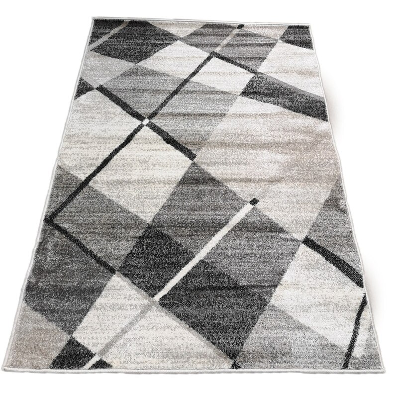 Covor Prato, 80 x 150 30511 0244 Gri Deschis/Crem/Gri Inchis - eMAG.ro